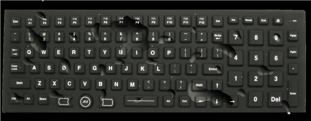 Typhoon™ Sealed Industrial Keyboard with Optional Mouse - Miller ...