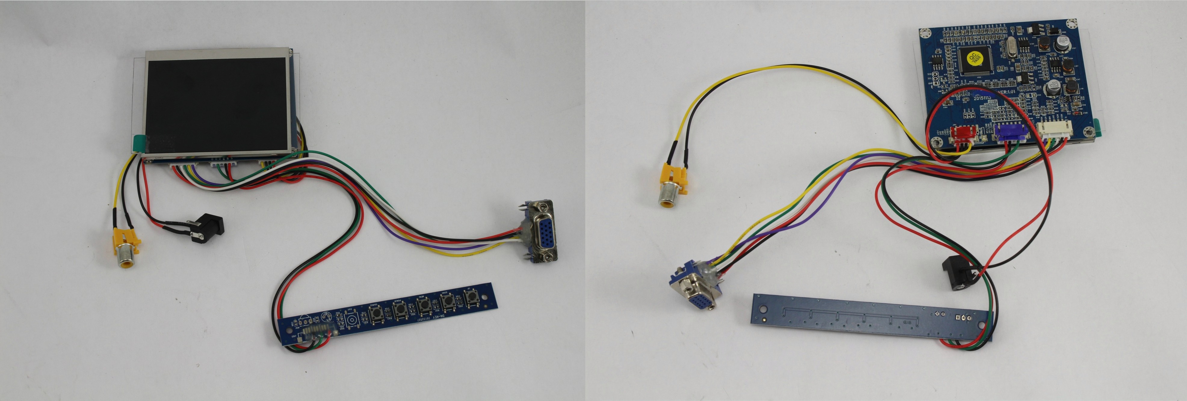 LCD35QVGAFN - 3.5" LCD Module/Kit - Miller Technologies