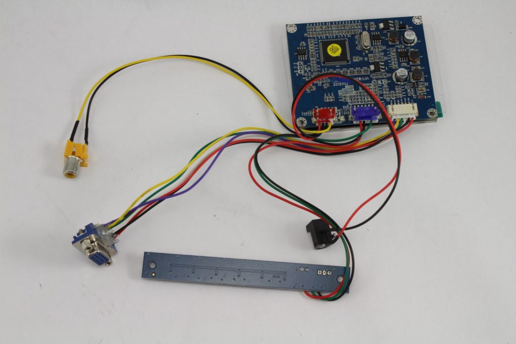 LCD35QVGAFN - 3.5" LCD Module, Video & VGA Inputs - Miller Technologies