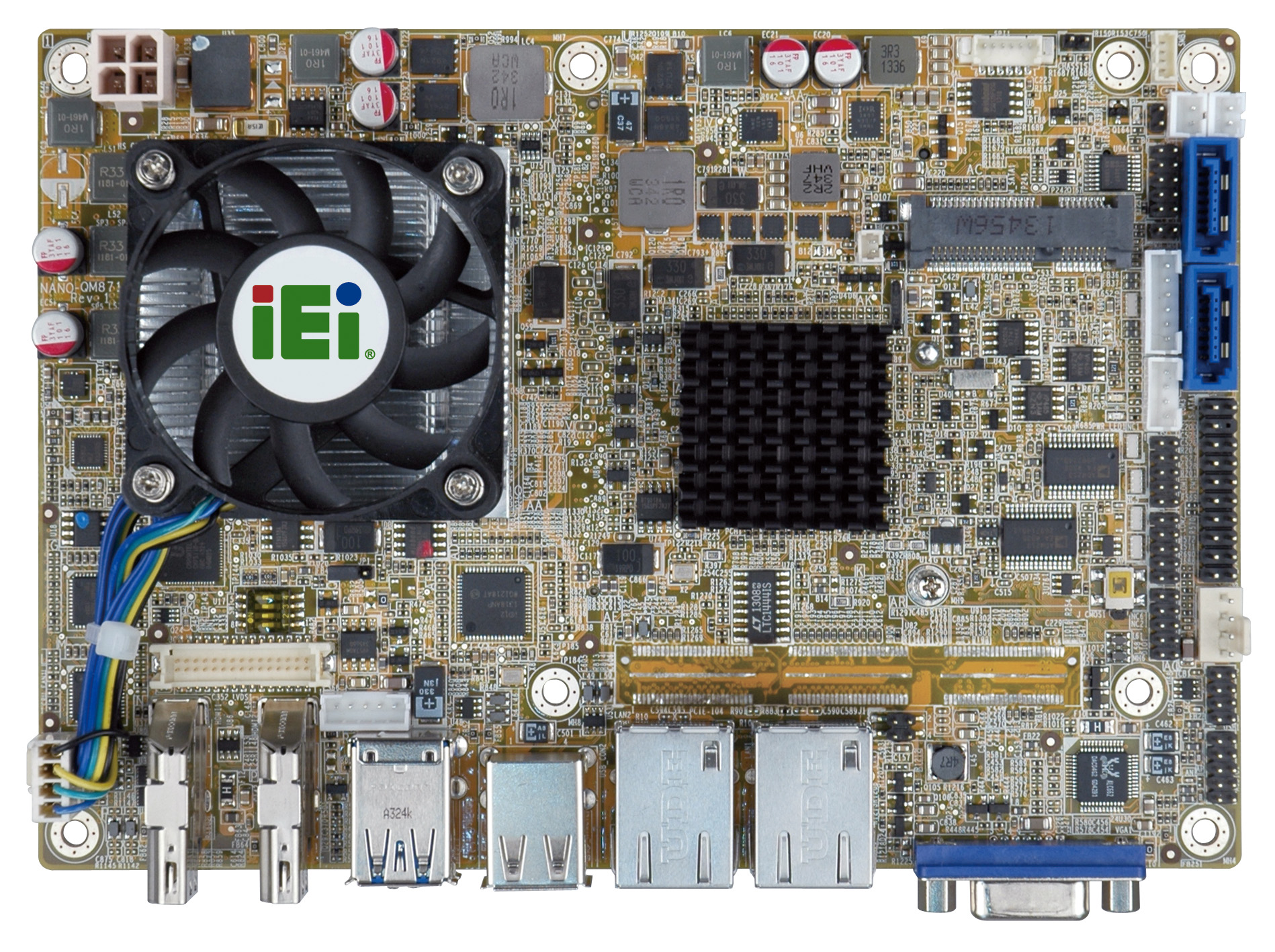 NANO-QM871-i1 - EPIC SBC supports 4th Generation Intel® Mobile ...
