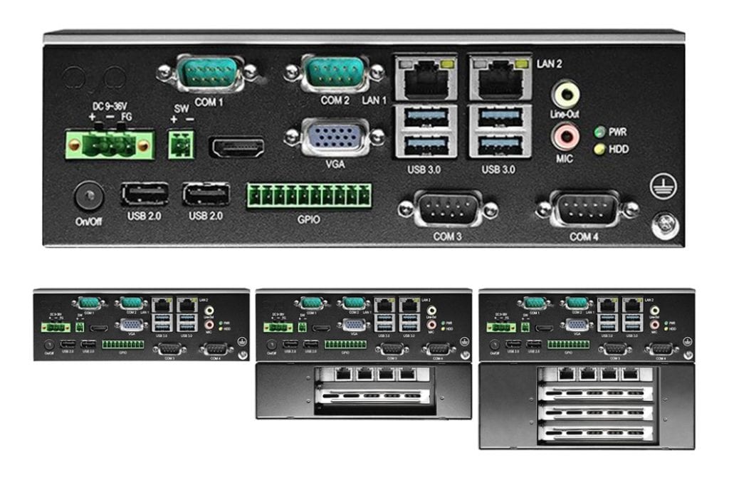 TB-5545-MVS - Fanless Machine Vision Box Computer with Intel Core i3/i5 ...