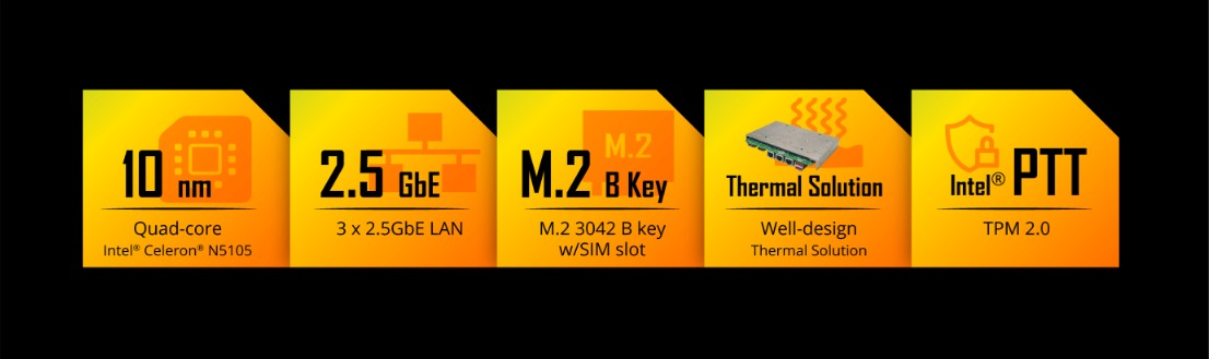 WAFER-JL - 3.5＂SBC with Intel® 10nm Jasper Lake Celeron® N5105 ...