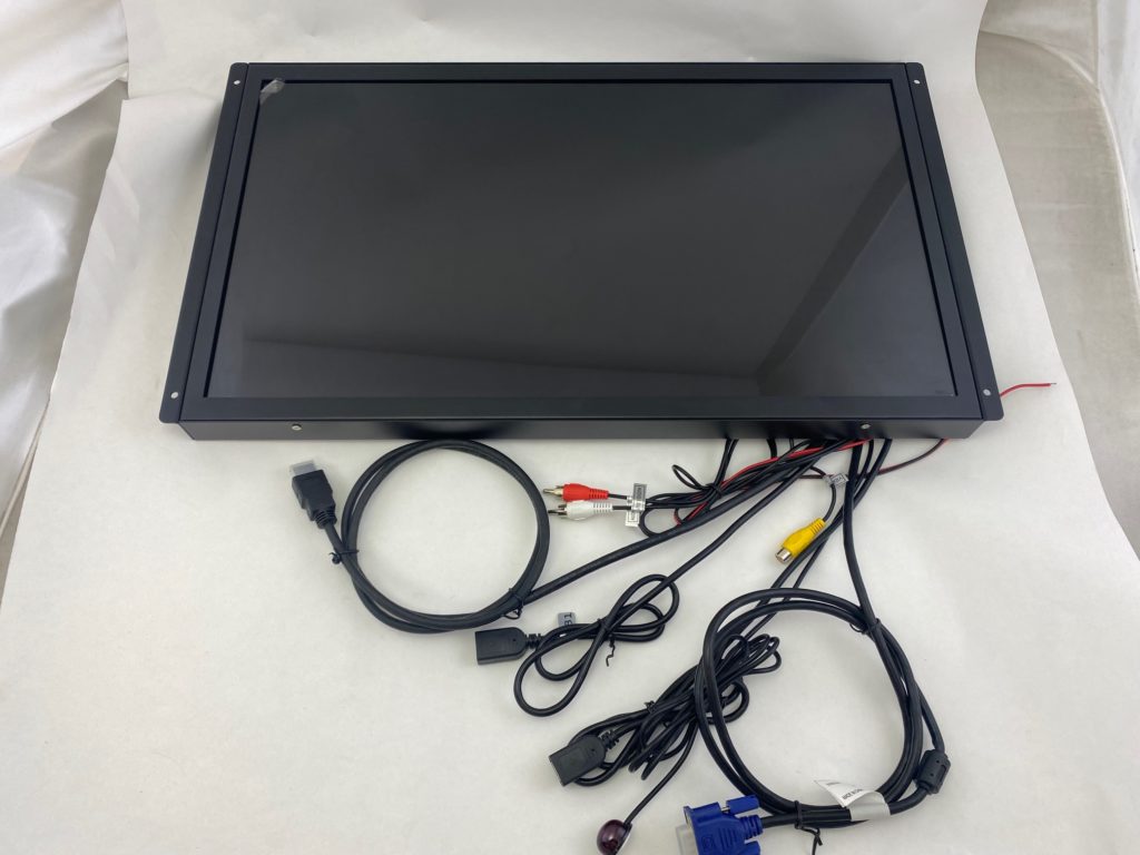 LCDMC22W - 21.5" LCD Monitor, Flush/Panel Mount, Video/VGA/HDMI Inputs ...