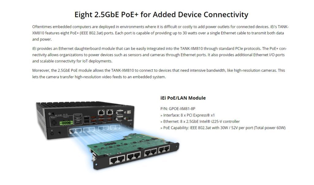 TANK-XM810 - High-Performance Fanless 10th/11th Gen Intel® Core™ i5/i7 ...