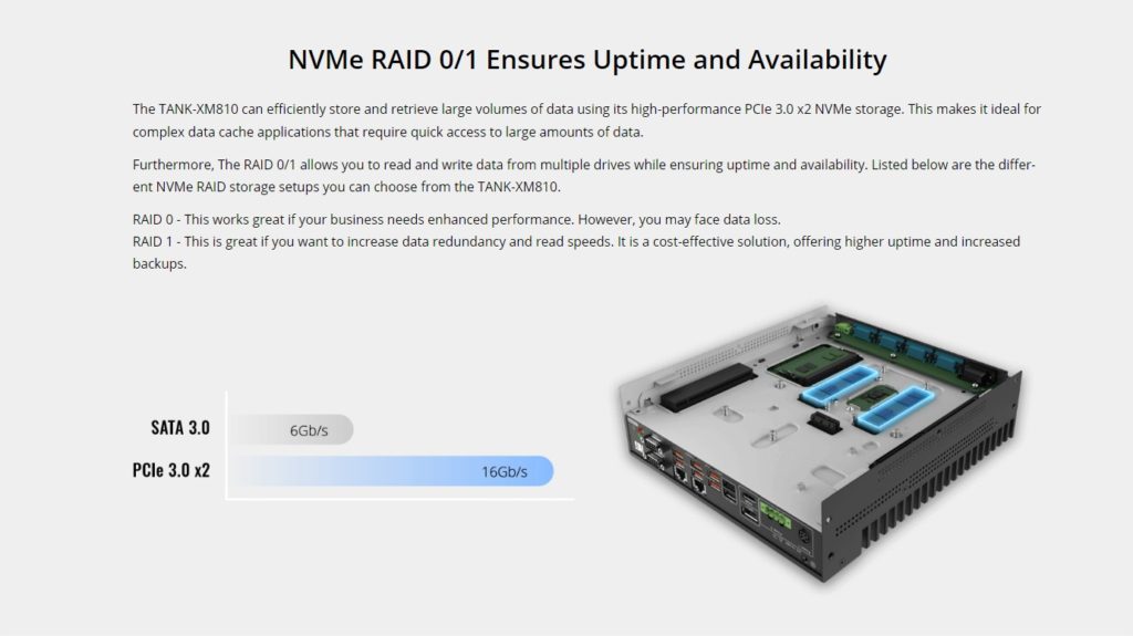 TANK-XM810 - High-Performance Fanless 10th/11th Gen Intel® Core™ i5/i7 ...